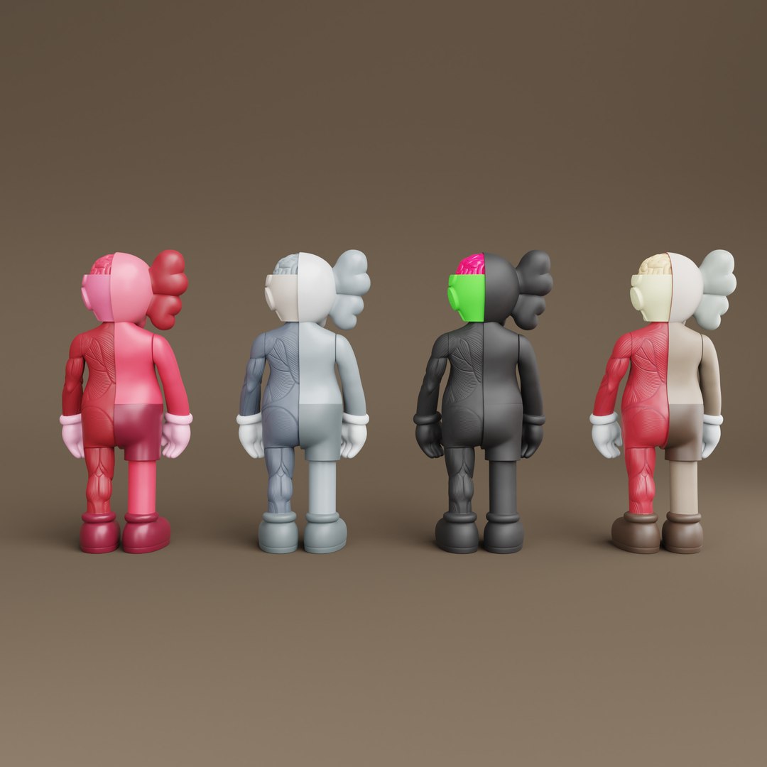 3D Kaws Flayed Companion - TurboSquid 1689072
