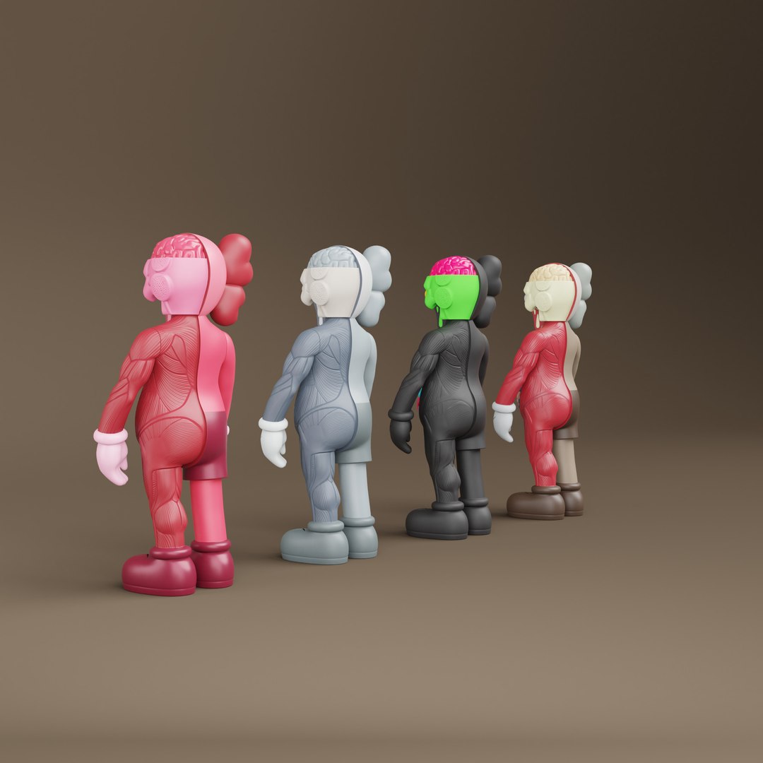 3D Kaws Flayed Companion - TurboSquid 1689072