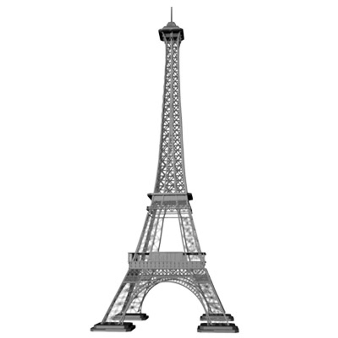3d model eiffel