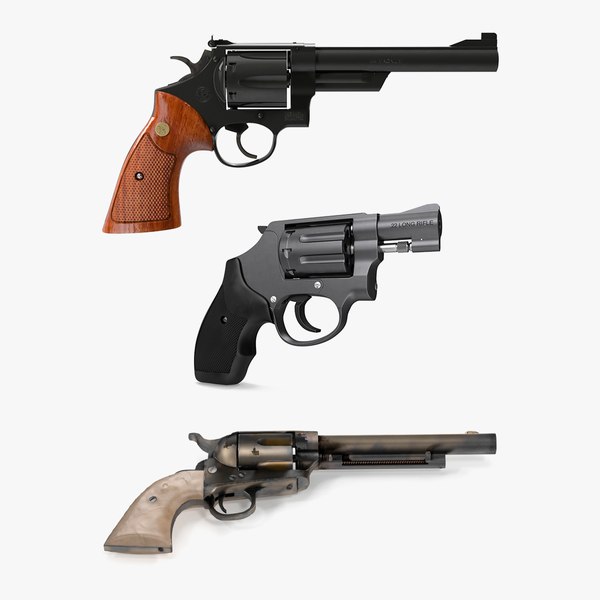 Free Revolver 3D Models for Download | TurboSquid
