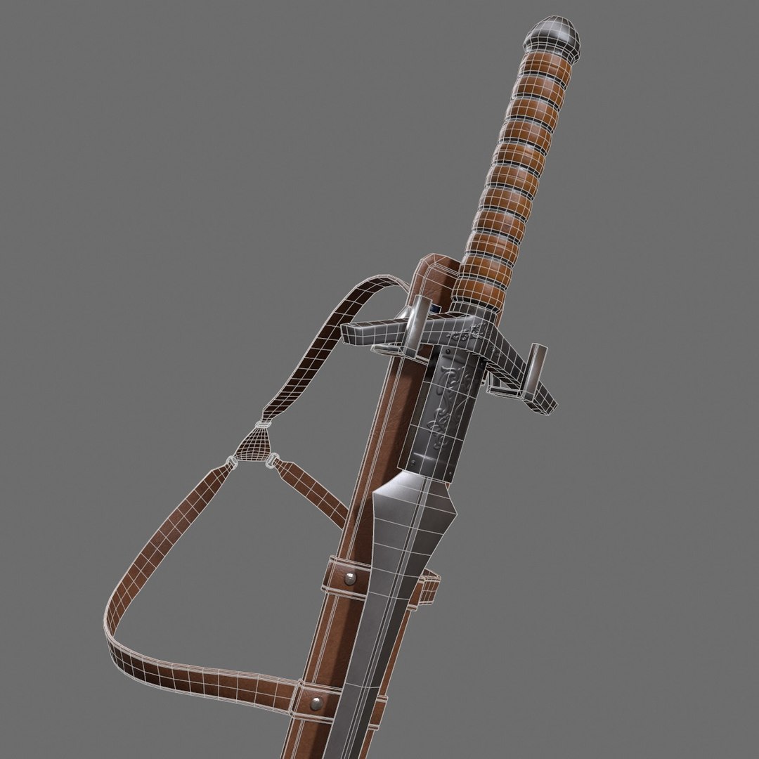 3D Sword Sheath - TurboSquid 1189006