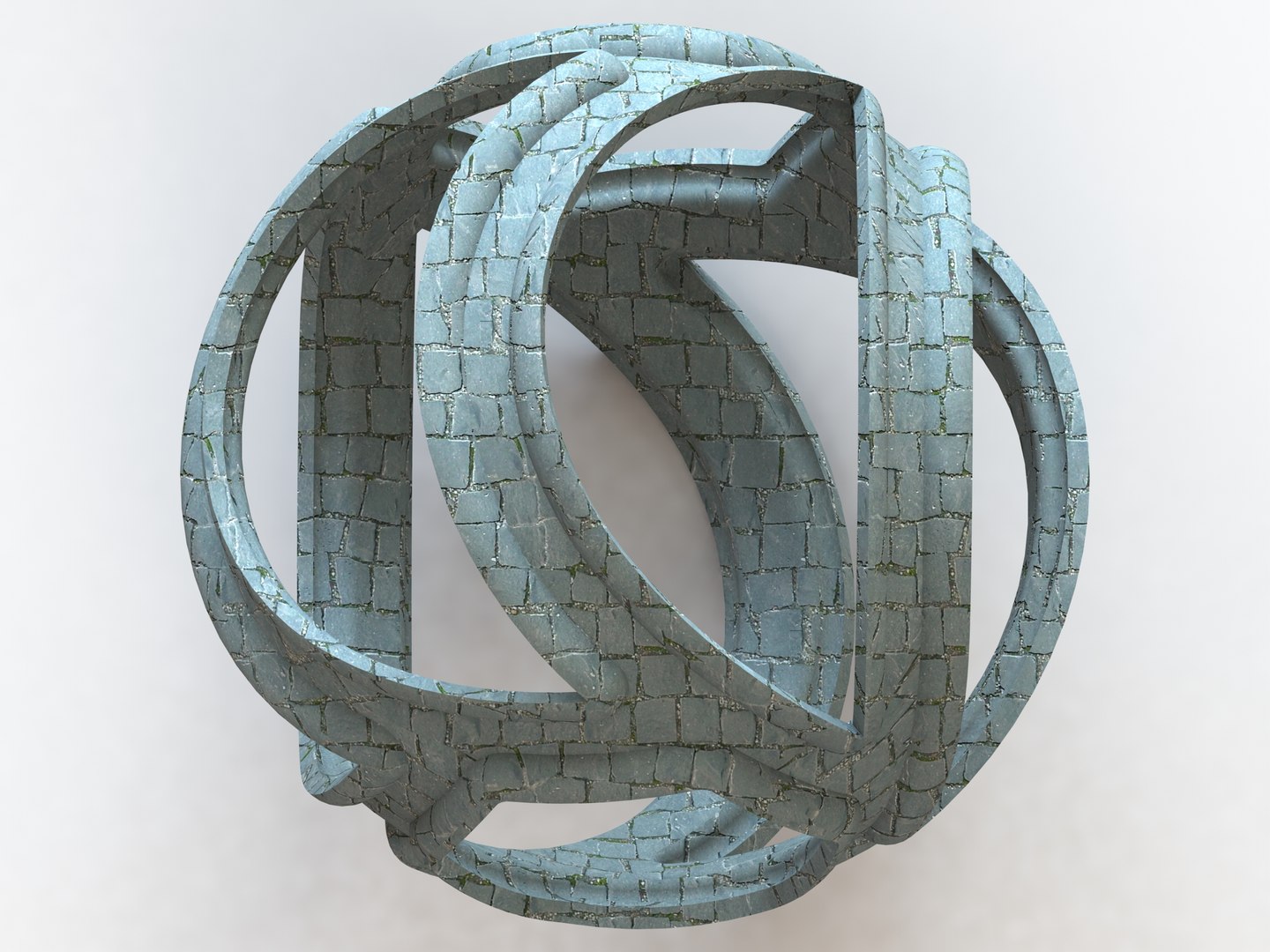 Wireframe Shape Geometric Keyshot Ball 3D - TurboSquid 2197630