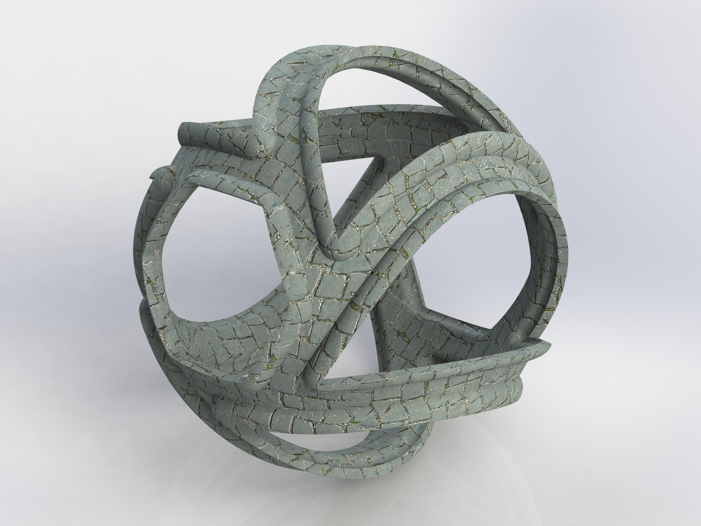 Wireframe Shape Geometric Keyshot Ball 3D - TurboSquid 2197630