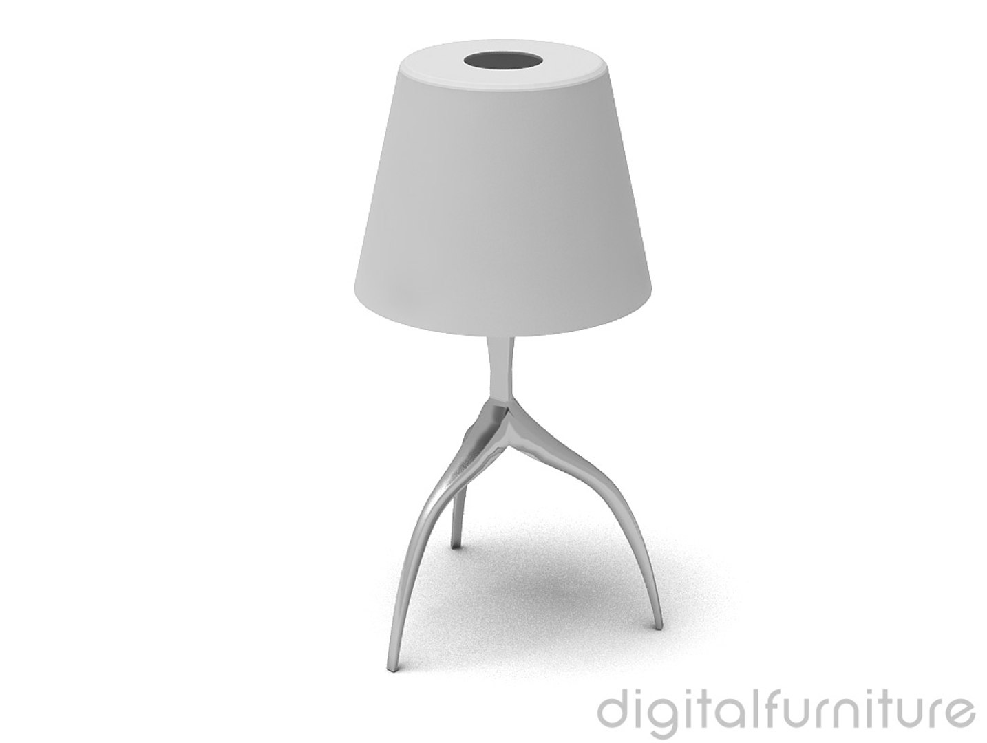 3d Table Lamp Model