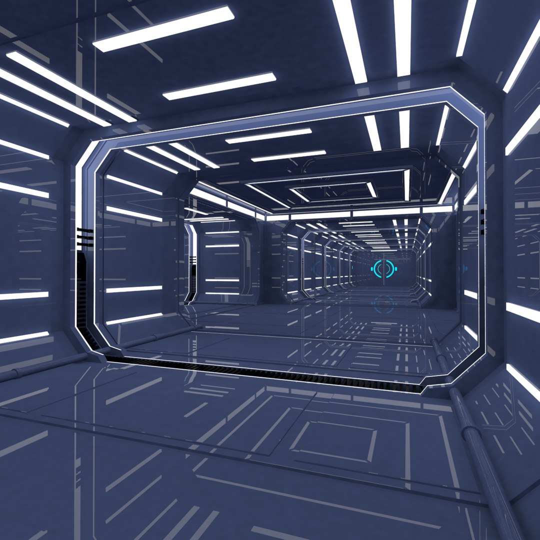 Scene Corridor Interior 3D Model - TurboSquid 1360094