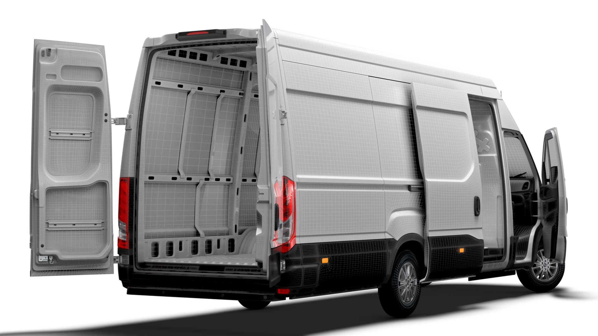Iveco EDaily Van L5H3 HQ Interior 2024 3D - TurboSquid 2238244