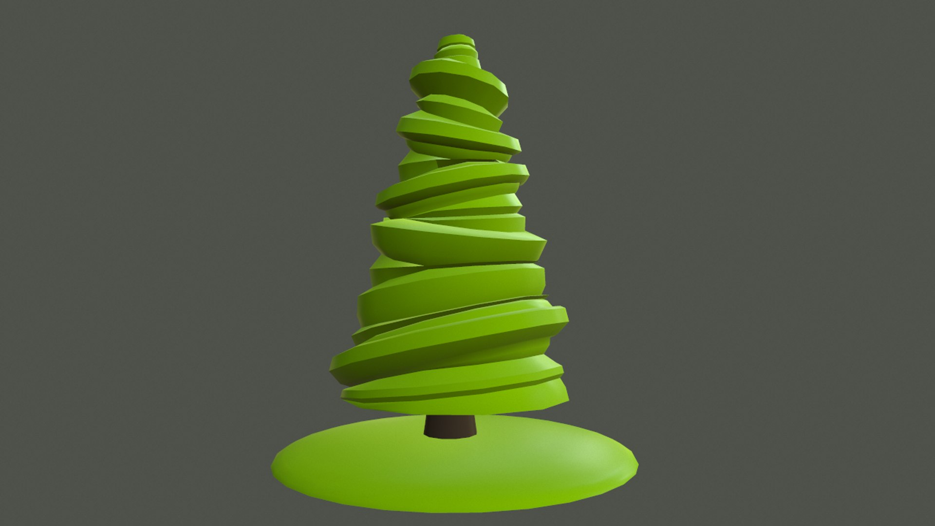 Stylized cartoon trees 3D model - TurboSquid 1410913