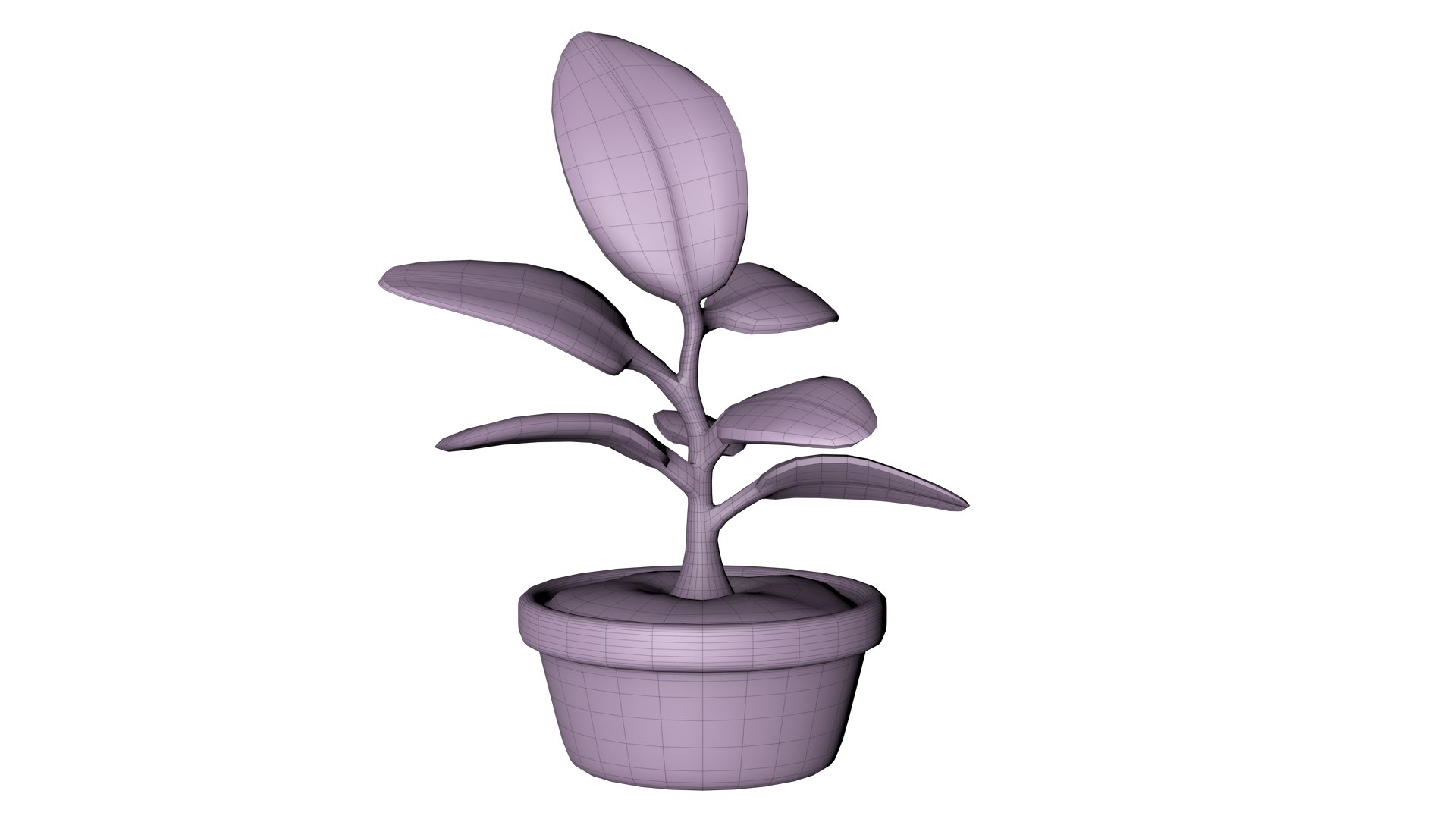 Cartoon Plant 3D model - TurboSquid 2132047