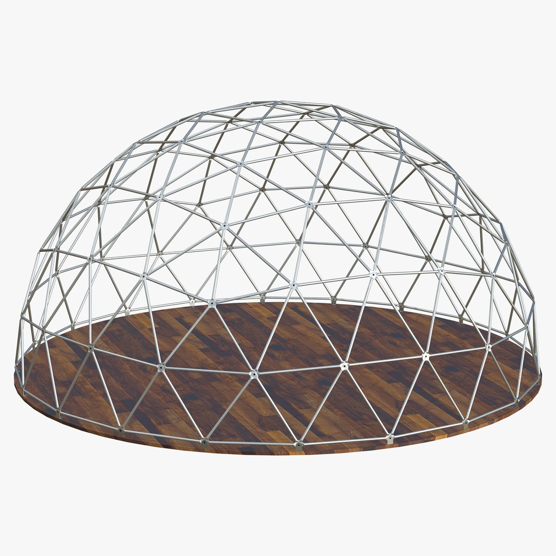 3D Geodesic Dome V4 Original model - TurboSquid 2083231