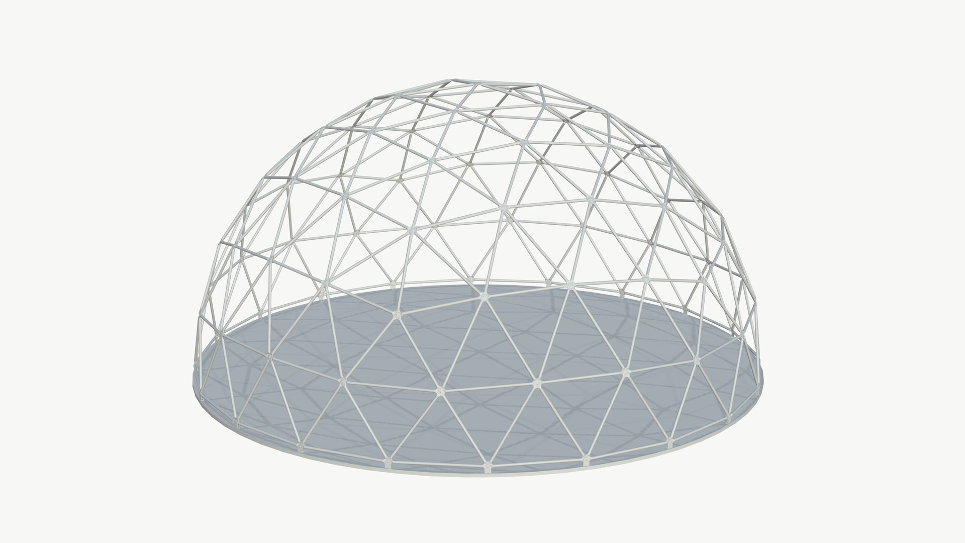 3D Geodesic Dome V4 Original Model - TurboSquid 2083231