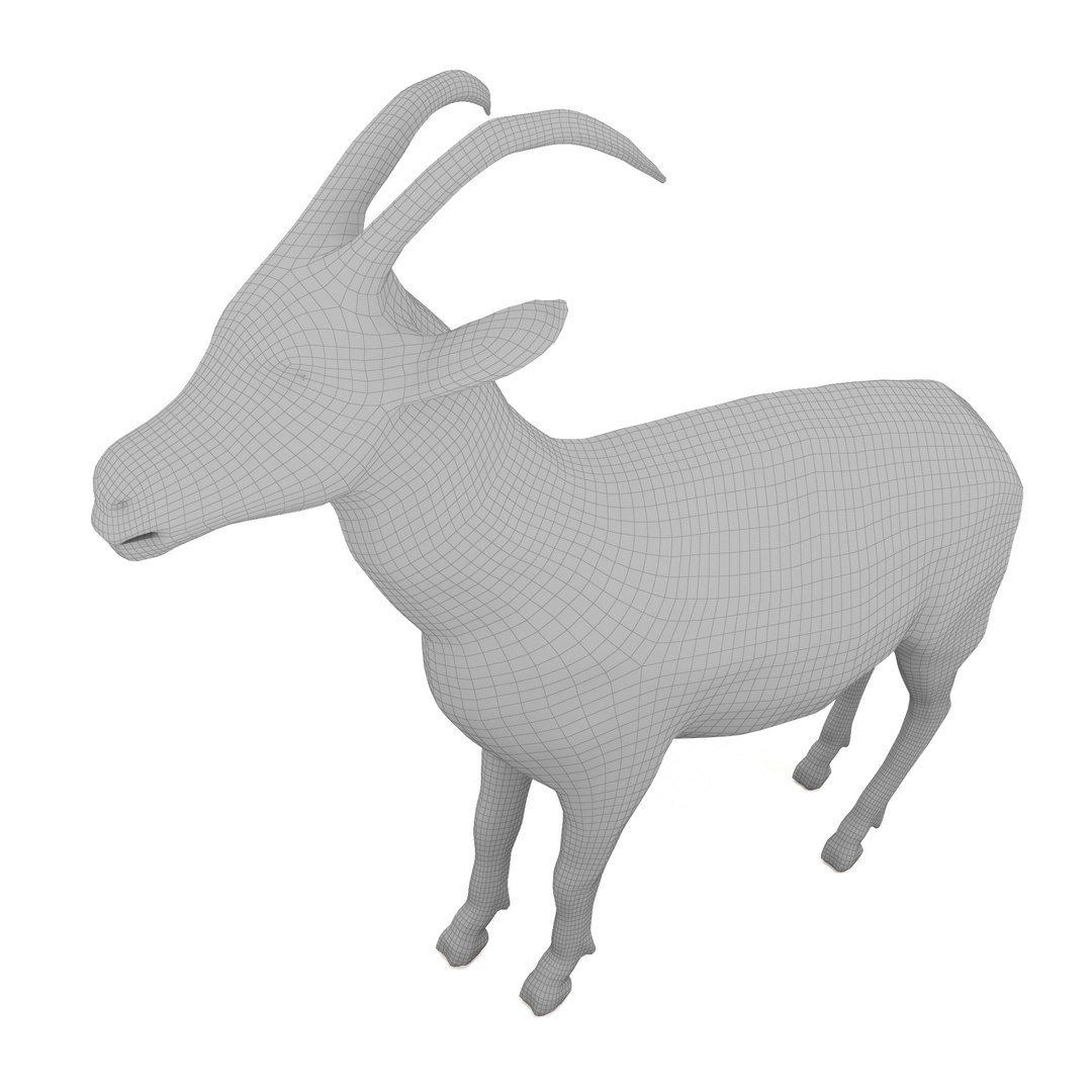 3D Fabric Goat - TurboSquid 1904316