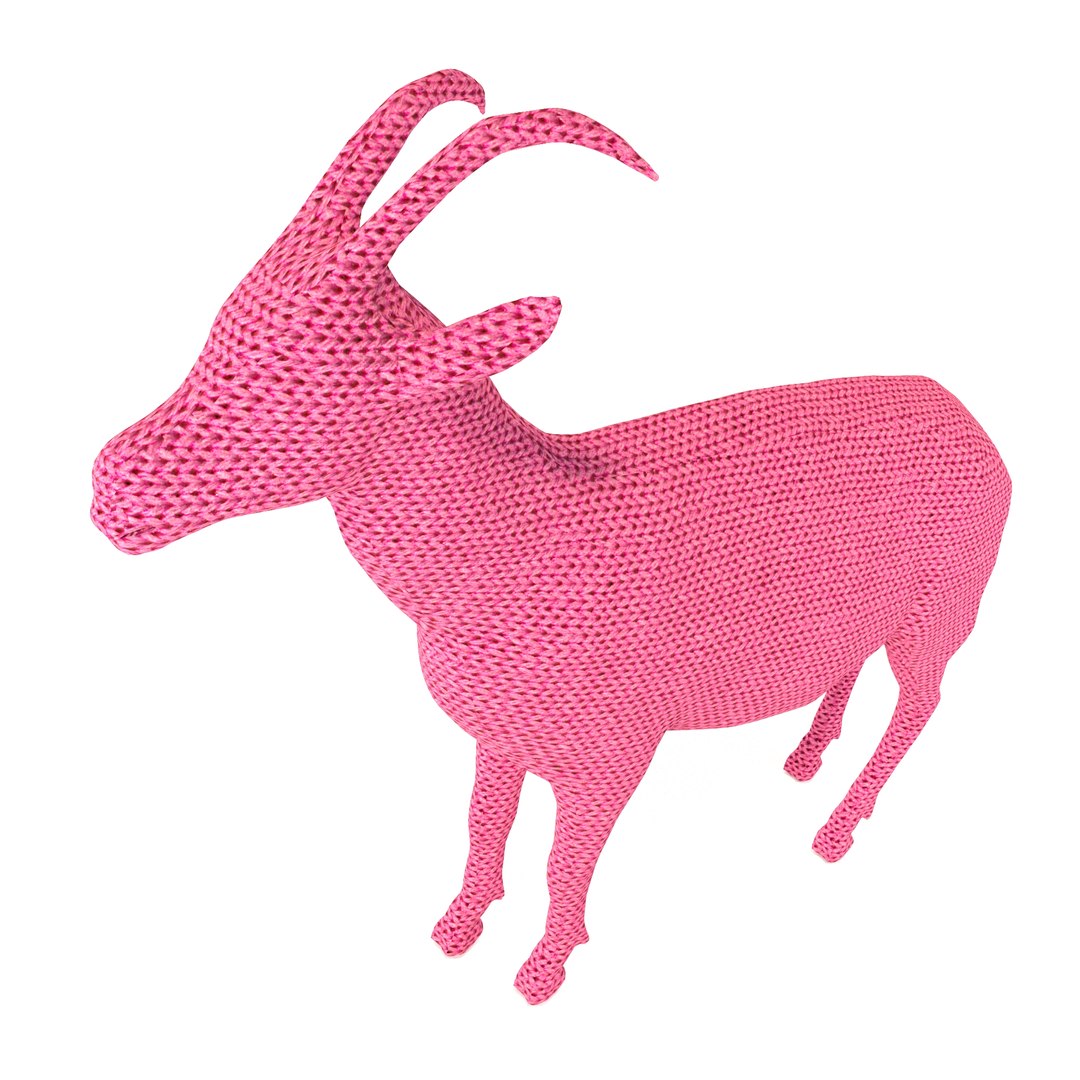 3D Fabric Goat - TurboSquid 1904316