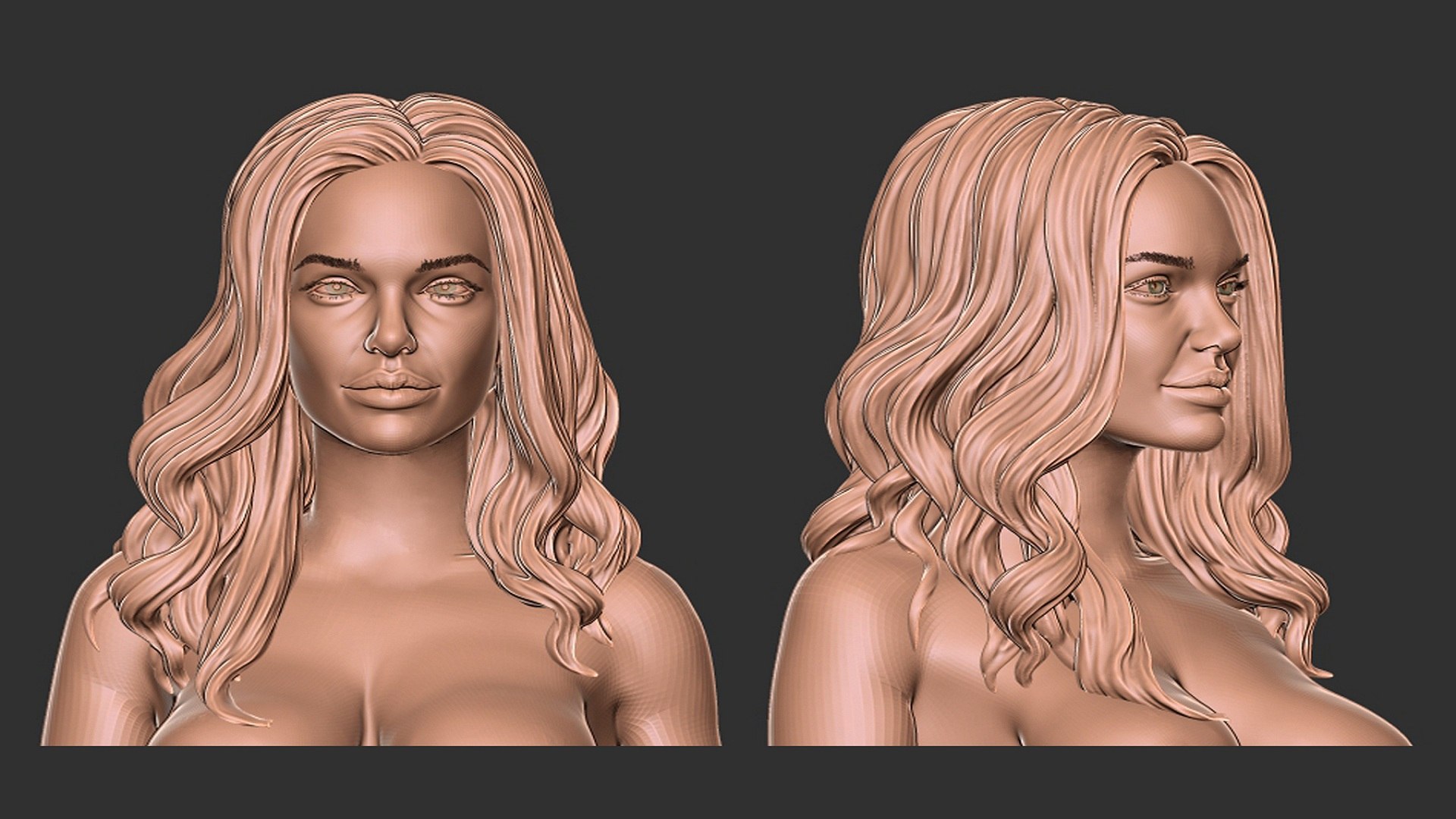 Hair 43 3D Model - TurboSquid 1983846