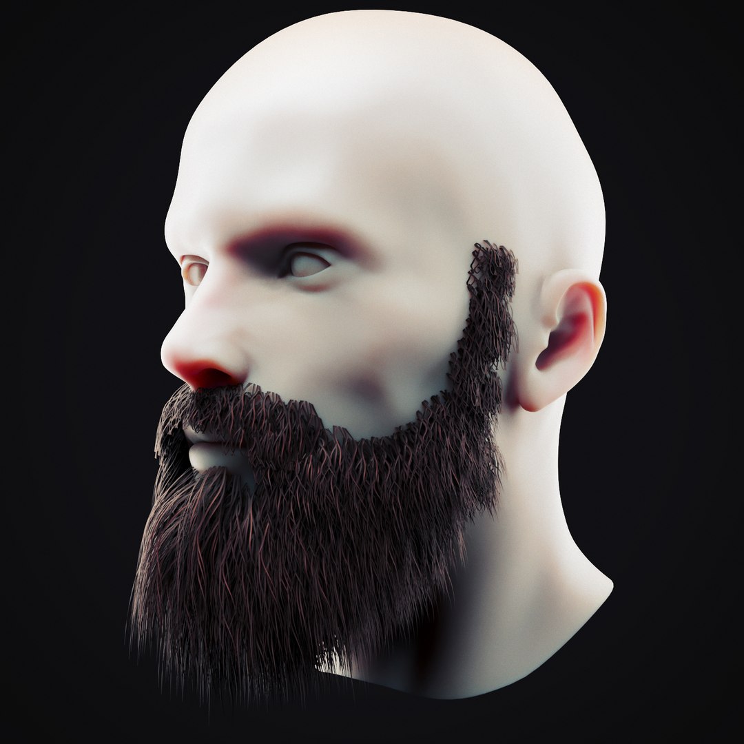 3D beard 10 model - TurboSquid 1489674