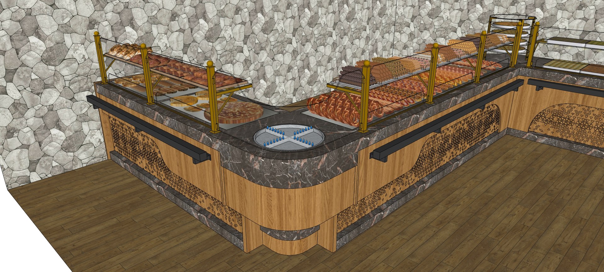 Bakery-pastry Model - TurboSquid 1825136