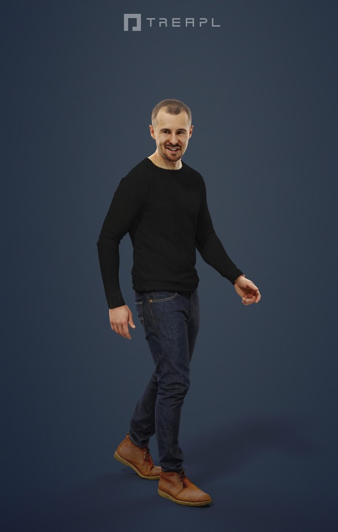 Characters people casual model - TurboSquid 1350548