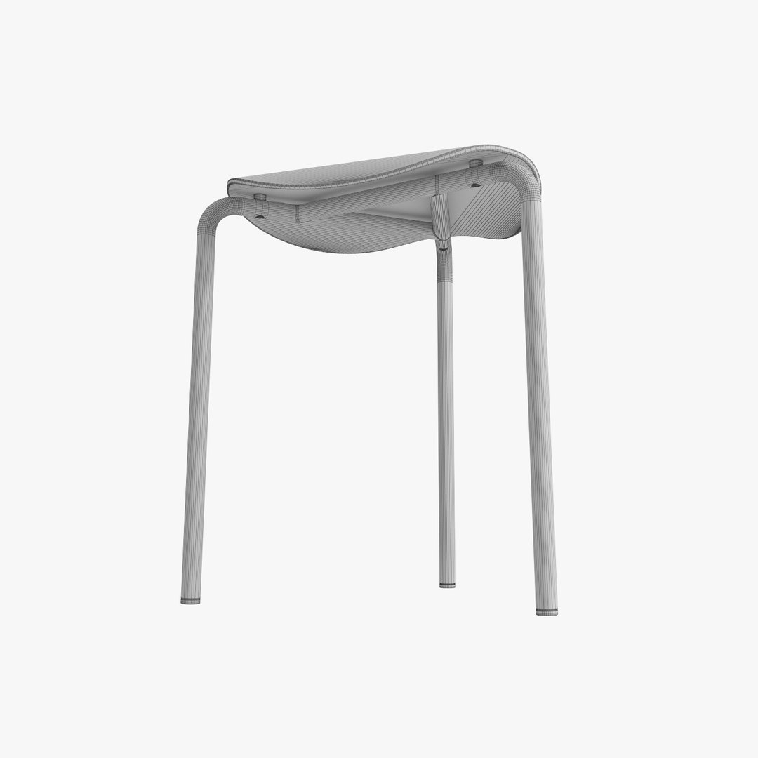 Free Lukki Stool 3d Model
