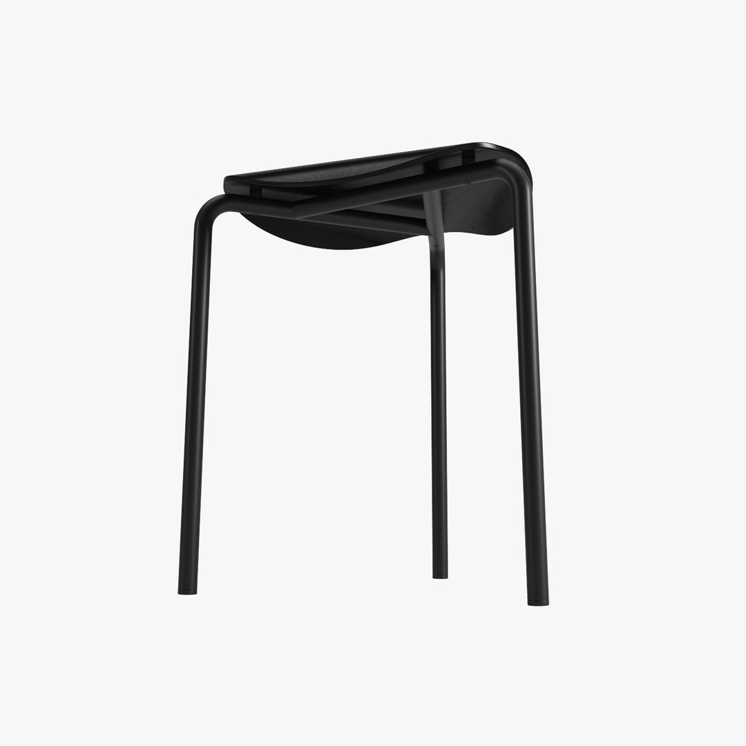 Free Lukki Stool 3d Model