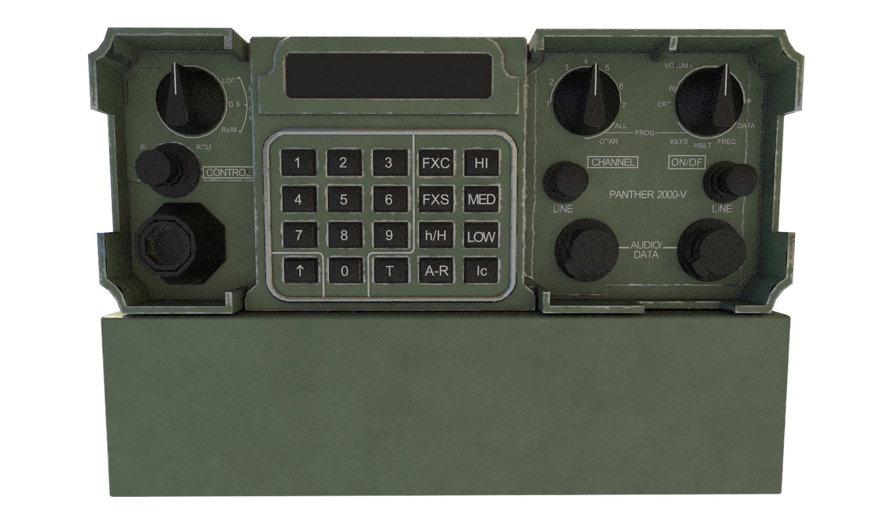 3D Frequency Vhf Radio - TurboSquid 1440216