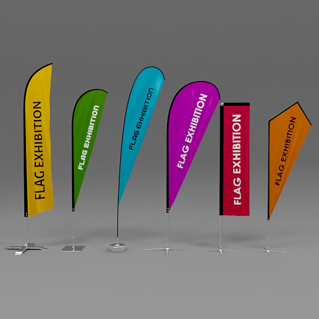 3D flag - TurboSquid 1260056
