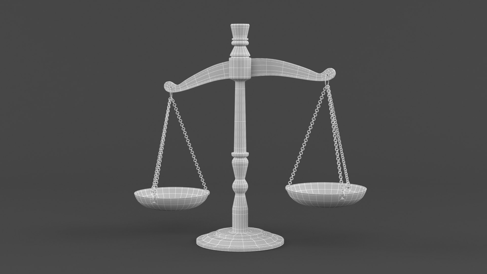 Gold Weight Scale 3D - TurboSquid 2214940