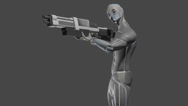 modelo 3d Guardia Android - TurboSquid 2162935
