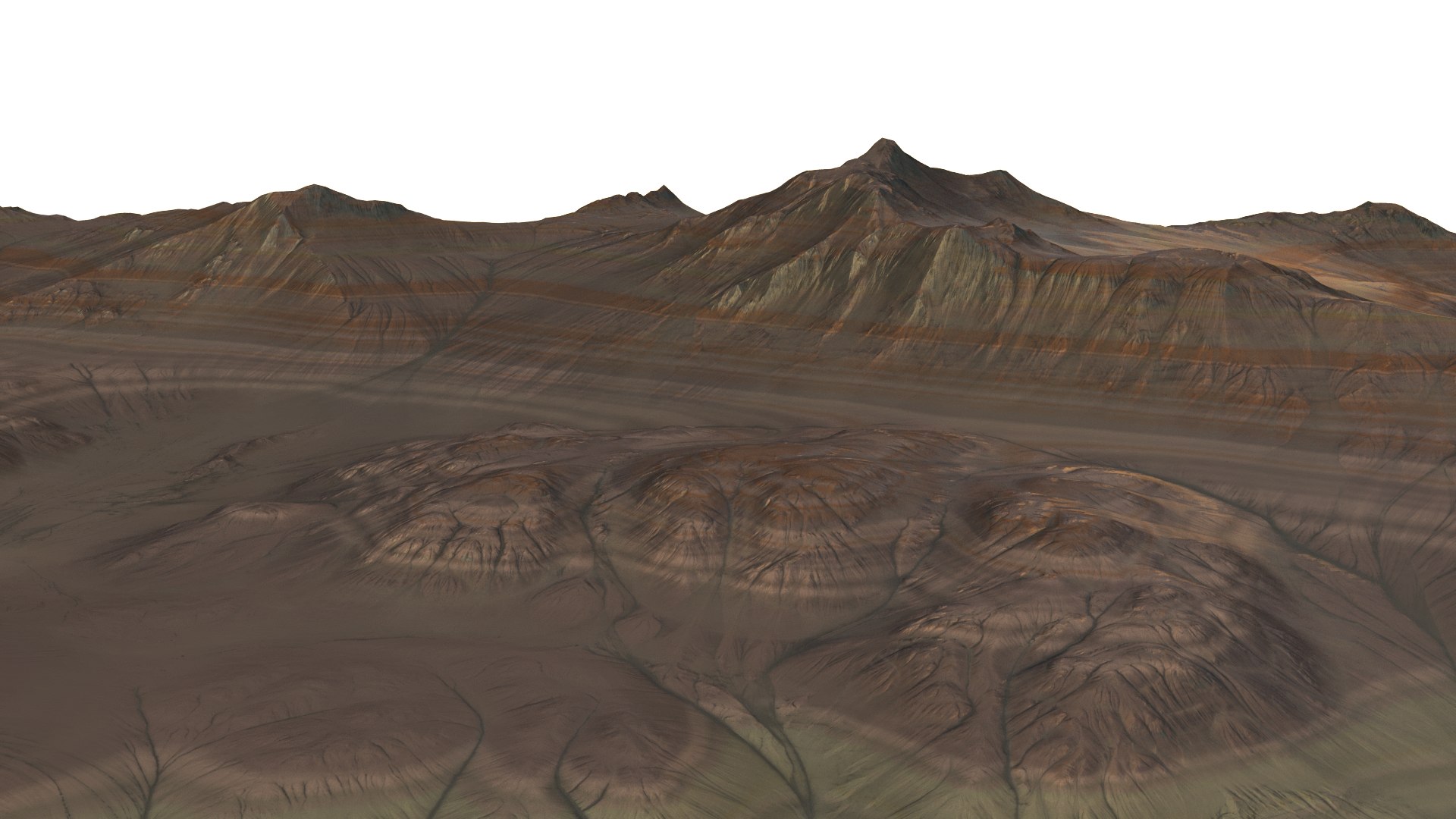 Desert Landscape 02 3D Model - TurboSquid 1940993