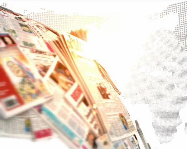 newspaper globe 3d model