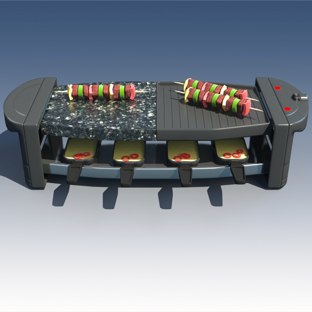 3d Model Grill