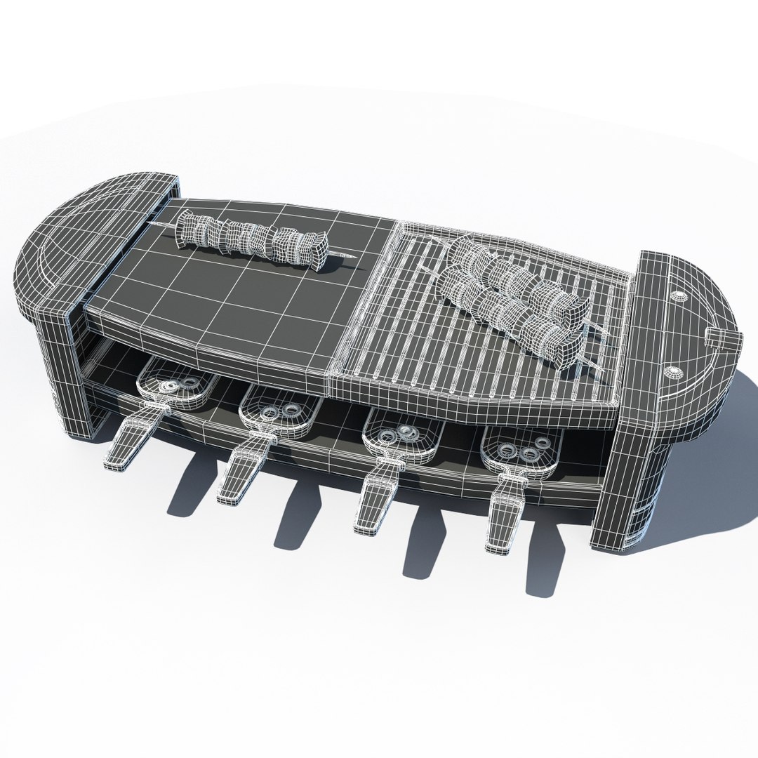 3d Model Grill