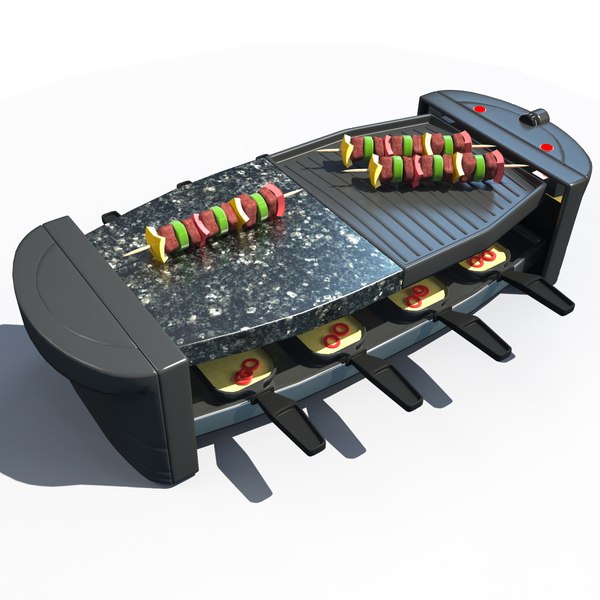 3d model grill