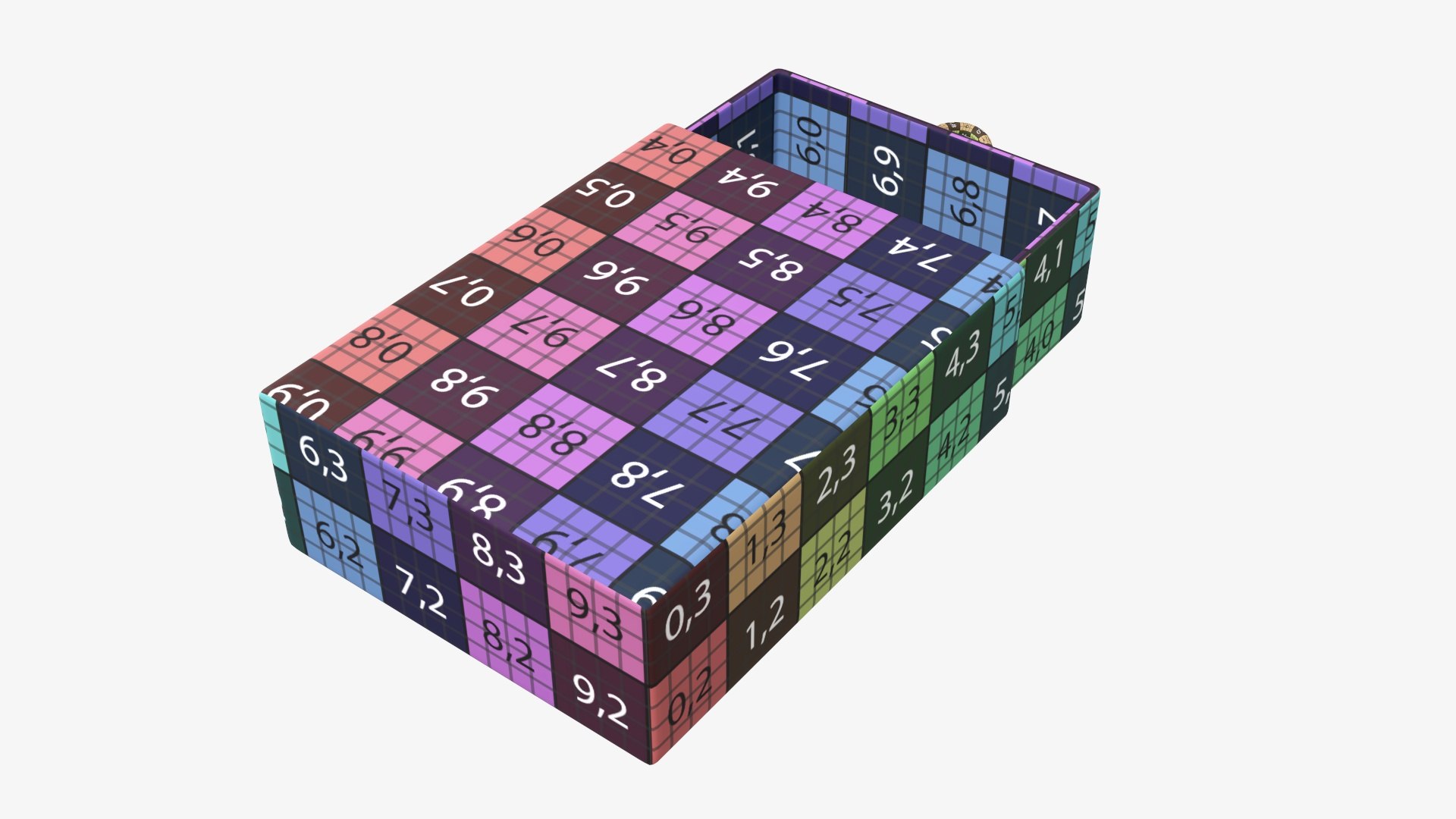 3D Drawer Paper Box - TurboSquid 1697396