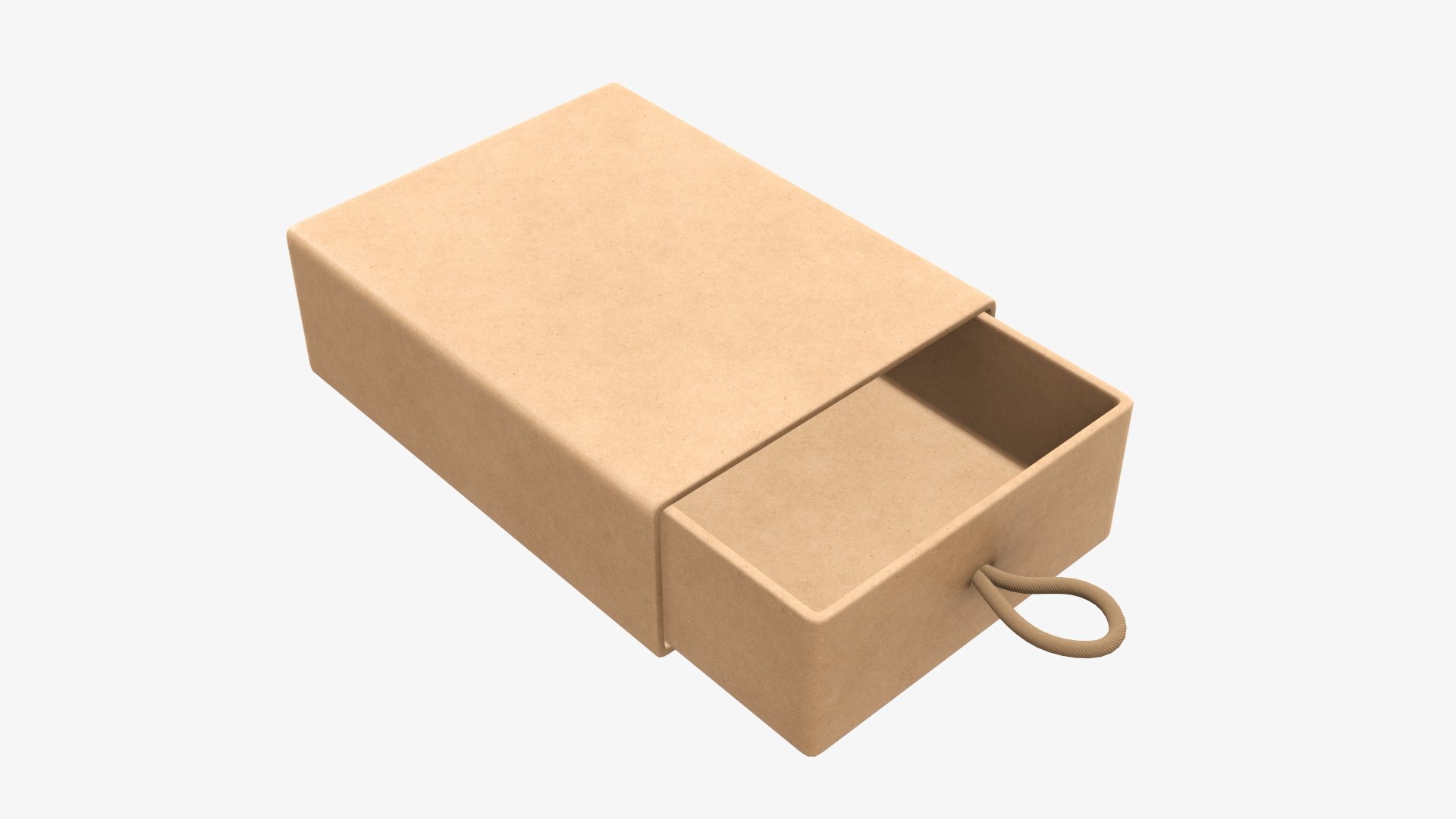 3D Drawer Paper Box - TurboSquid 1697396