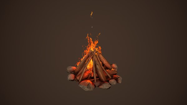 Free 3D campfire camp - TurboSquid 1683828