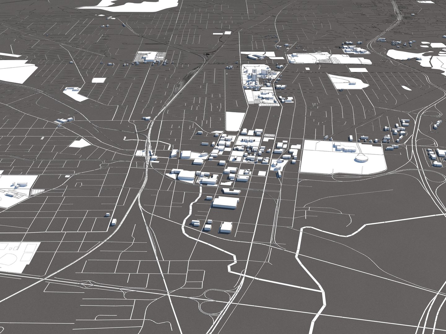 3D Buildings Houses Maps - TurboSquid 1614424