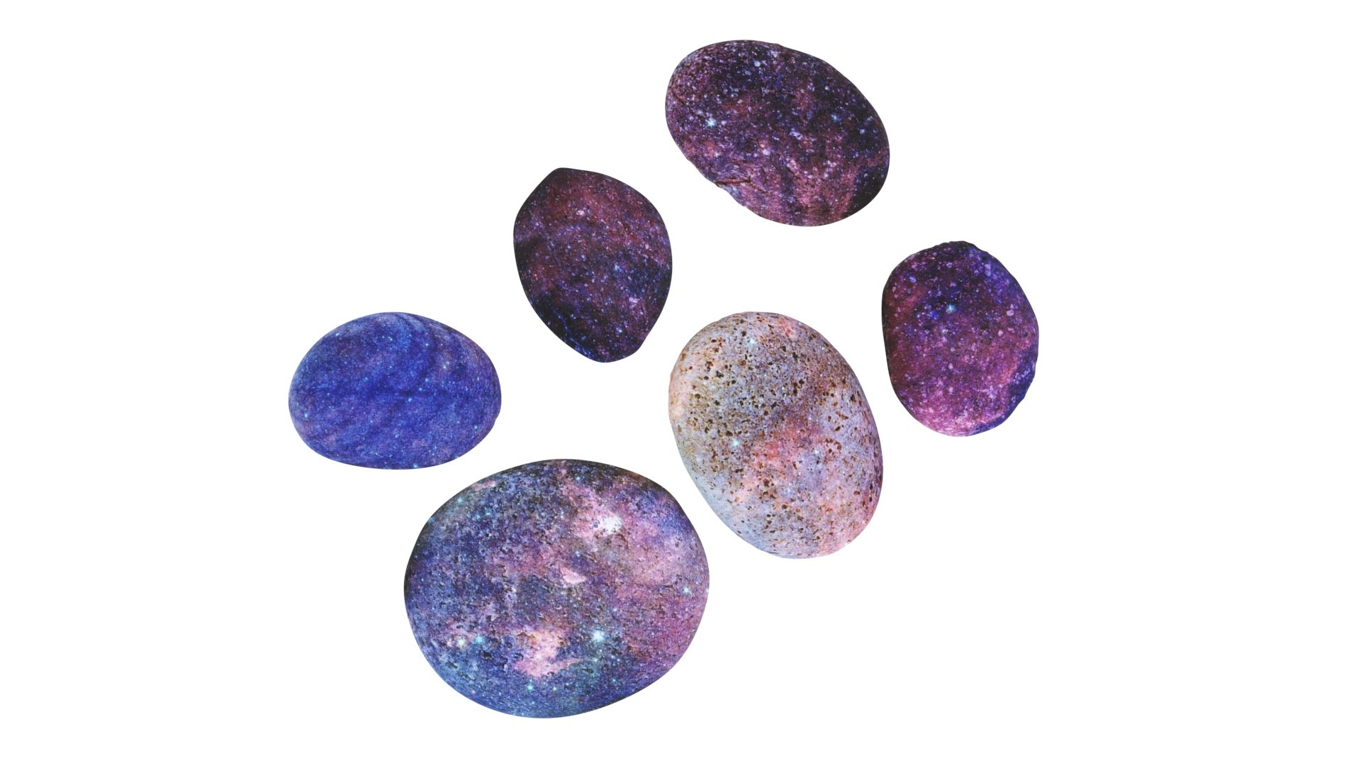 3D Galaxy Rocks Set Model - TurboSquid 2251840