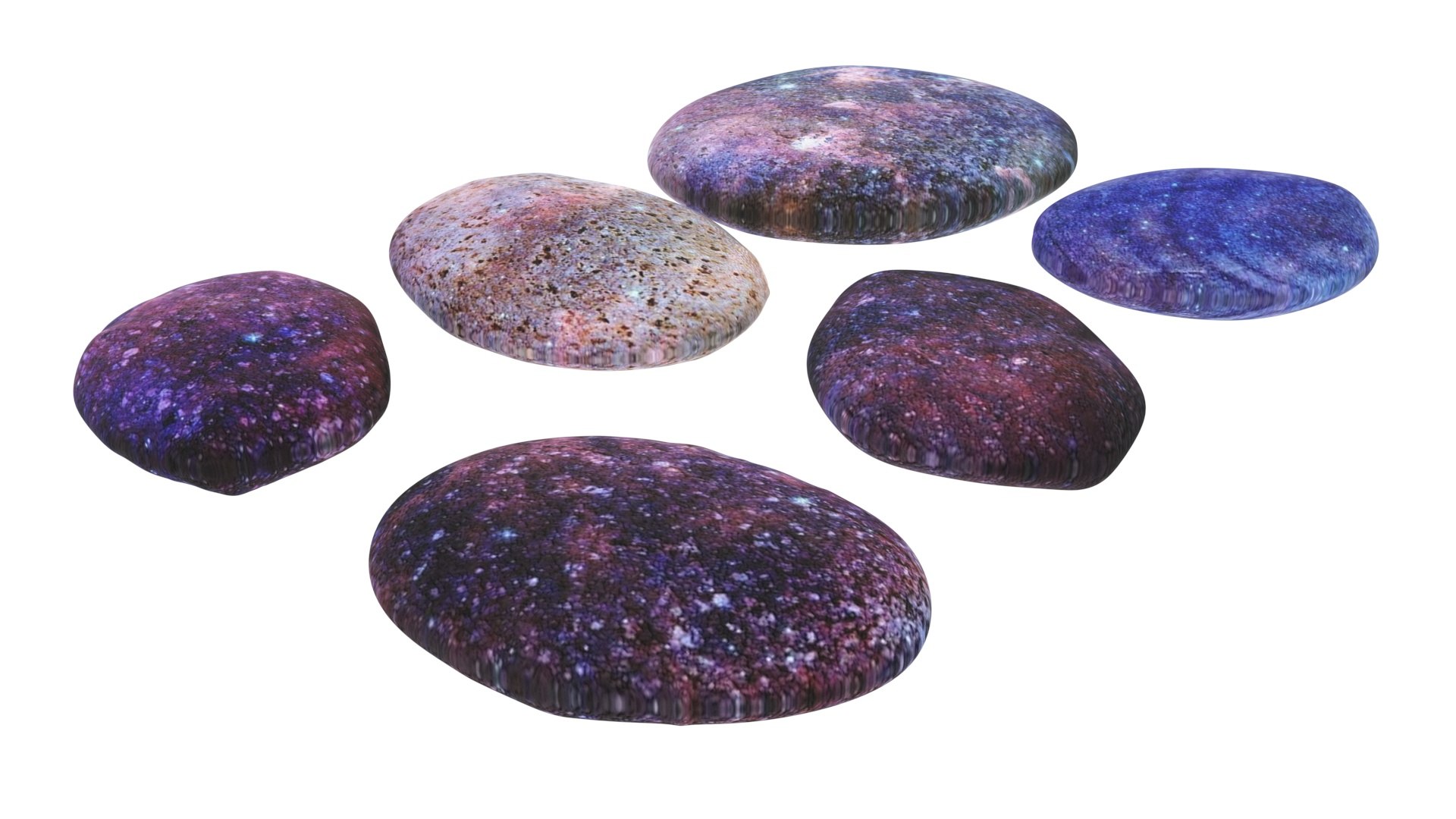 3D Galaxy Rocks Set Model - TurboSquid 2251840