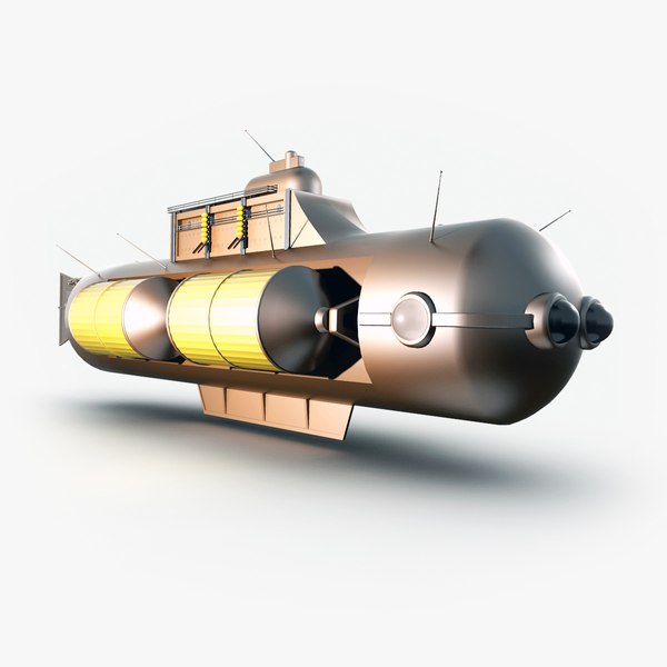 3ds fantasy submarine steampunk
