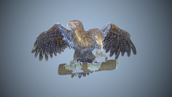 TWO-HEADED EAGLE 3D - TurboSquid 1744960