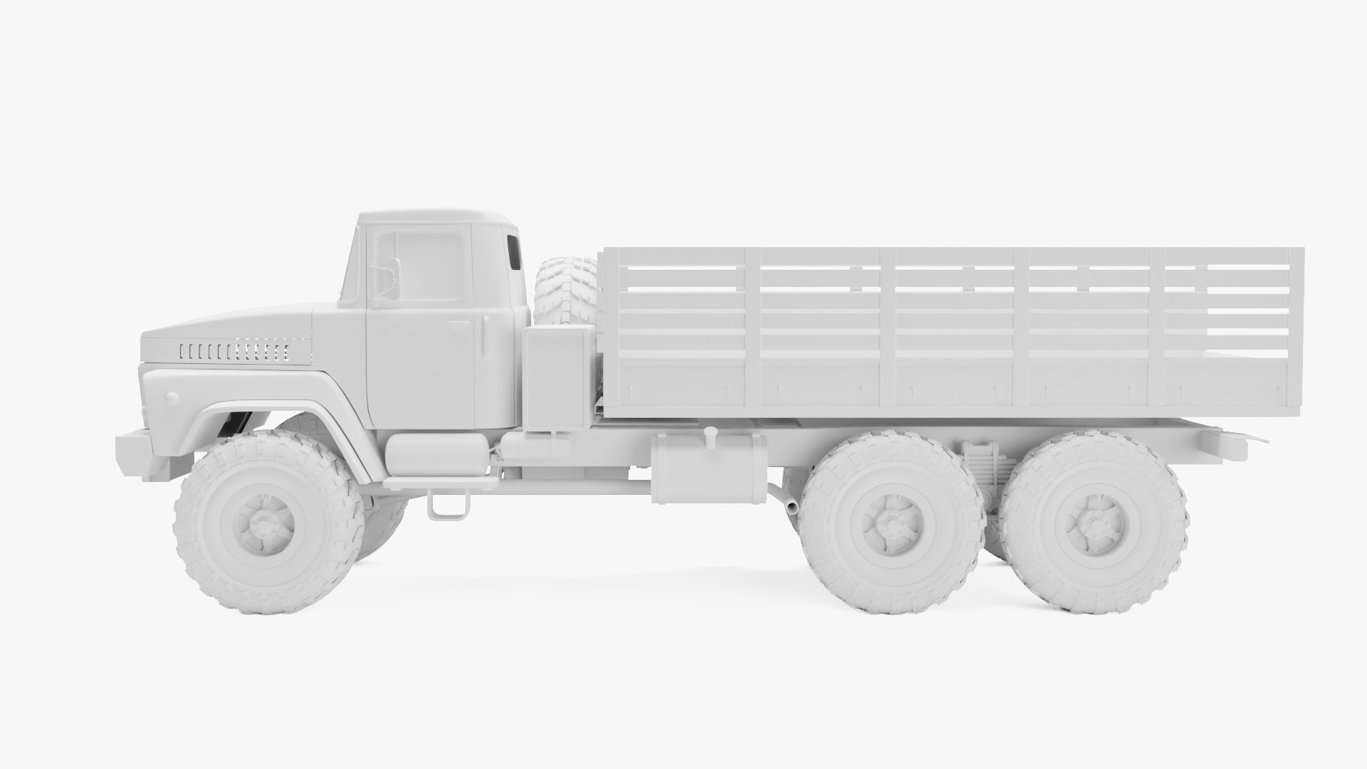 3D Model KraZ 260 Truck - TurboSquid 2014644