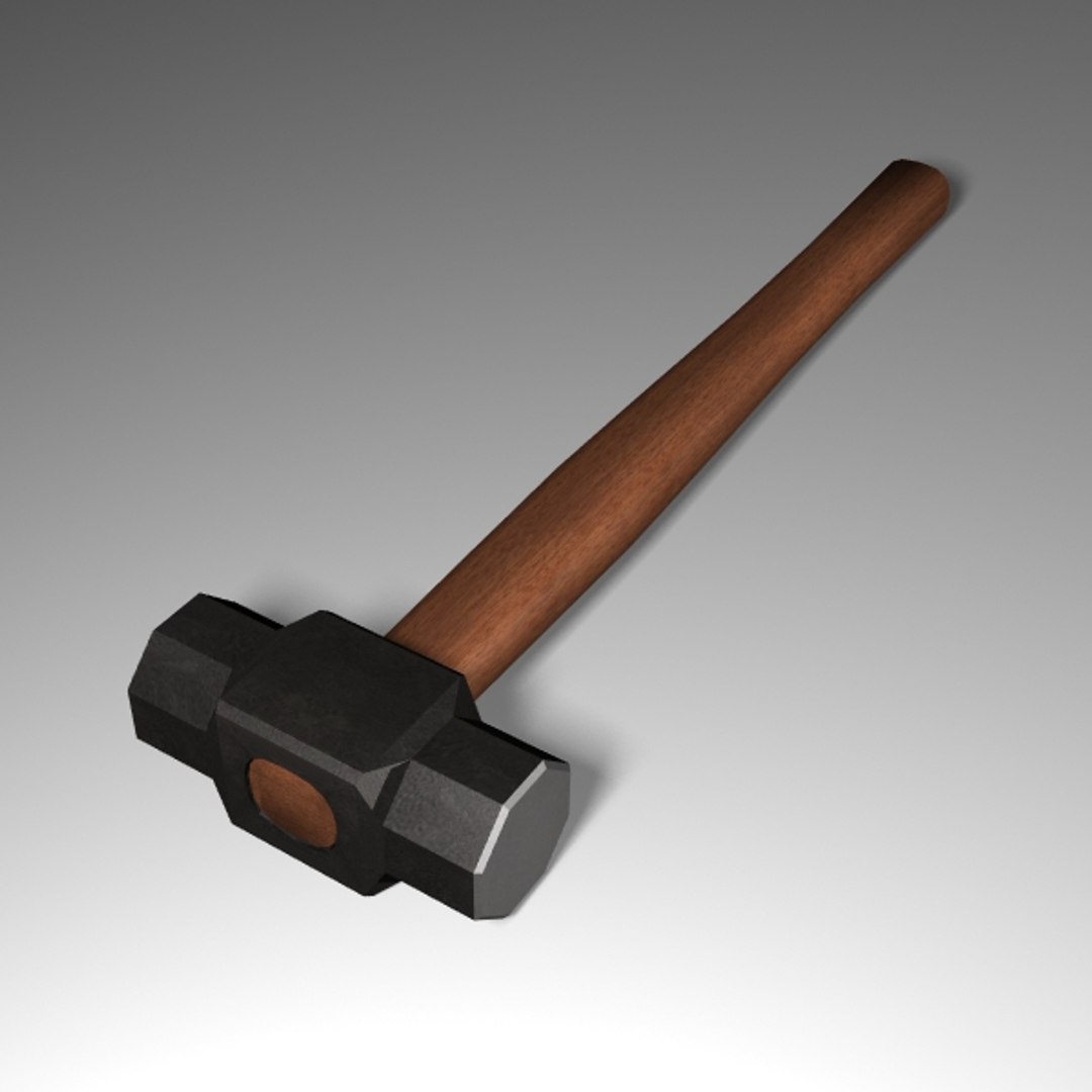 3d Sledgehammer Hammer Model