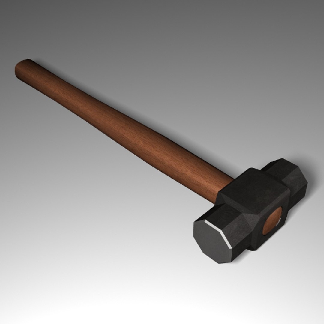 3d Sledgehammer Hammer Model