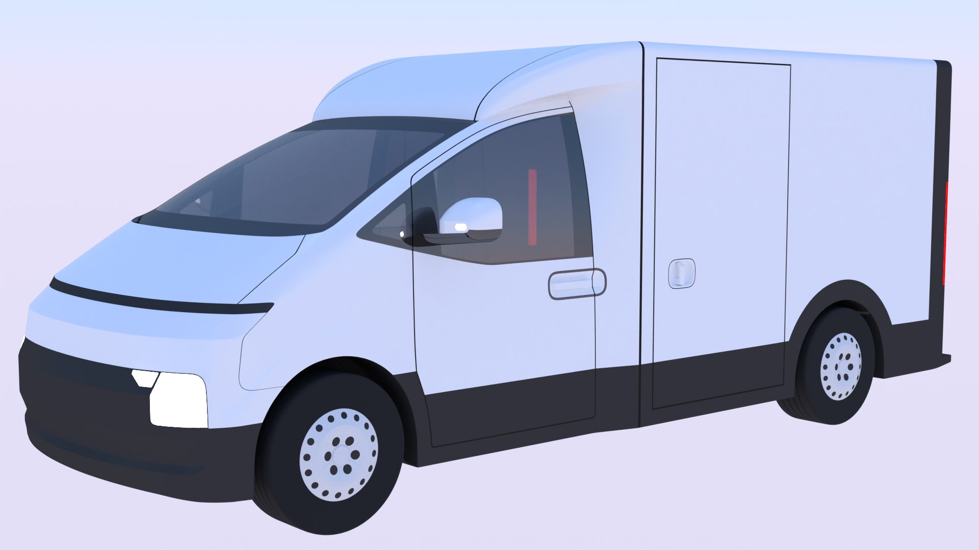 3D Model Hyundai ST1 Van And Autonomous Shuttle Bus - TurboSquid 2264575