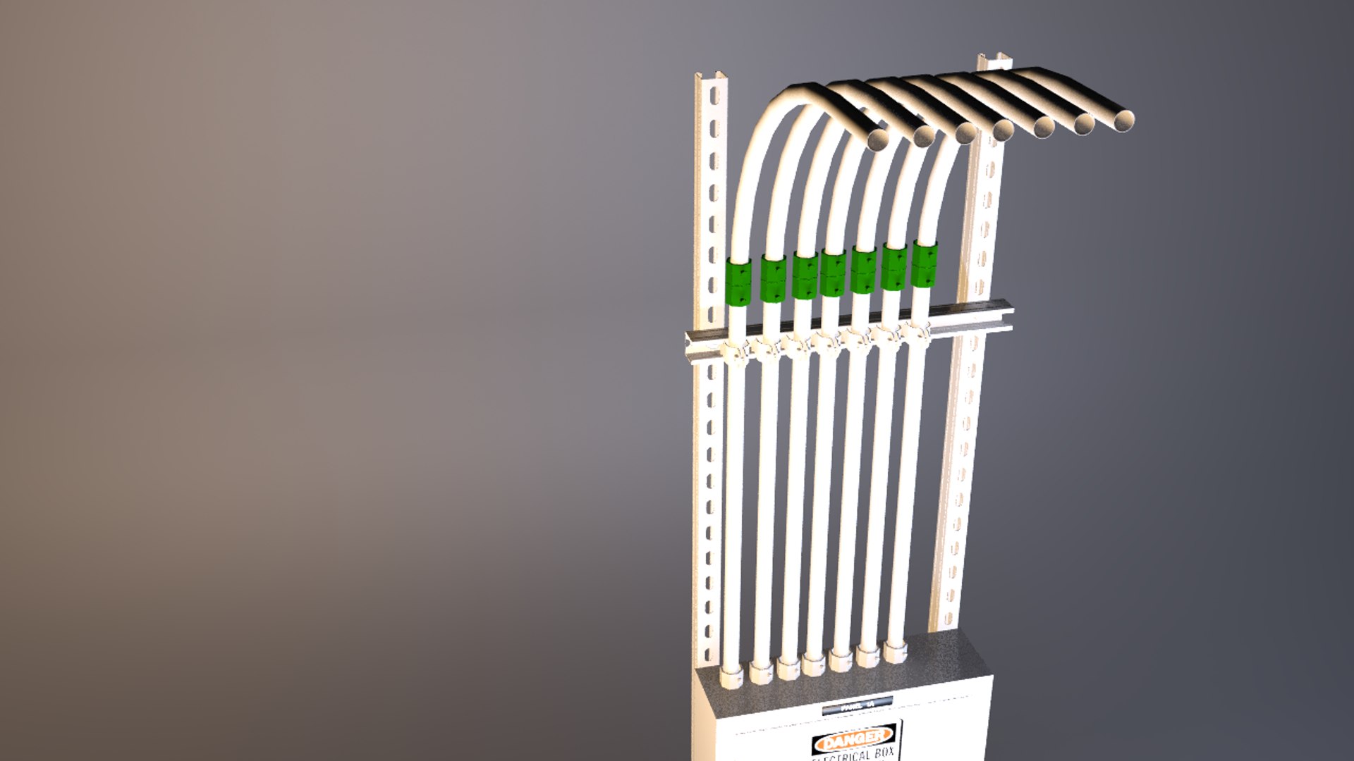 Support Electrical Panel 3D Model - TurboSquid 1337363