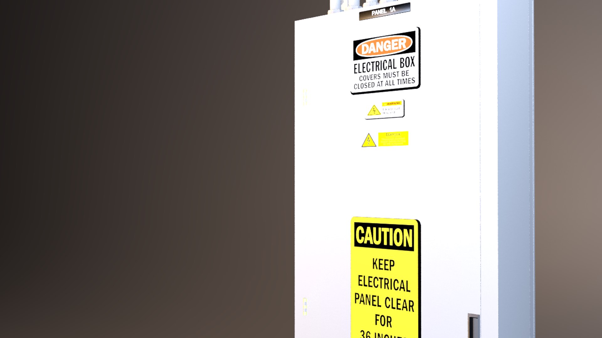 Support Electrical Panel 3D Model - TurboSquid 1337363