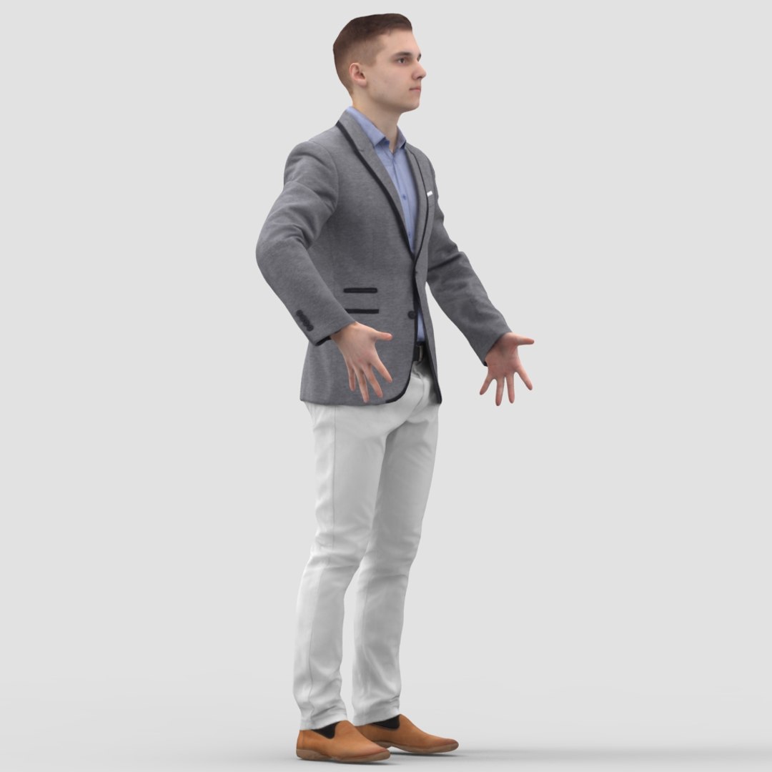 3ds Max Human Pose