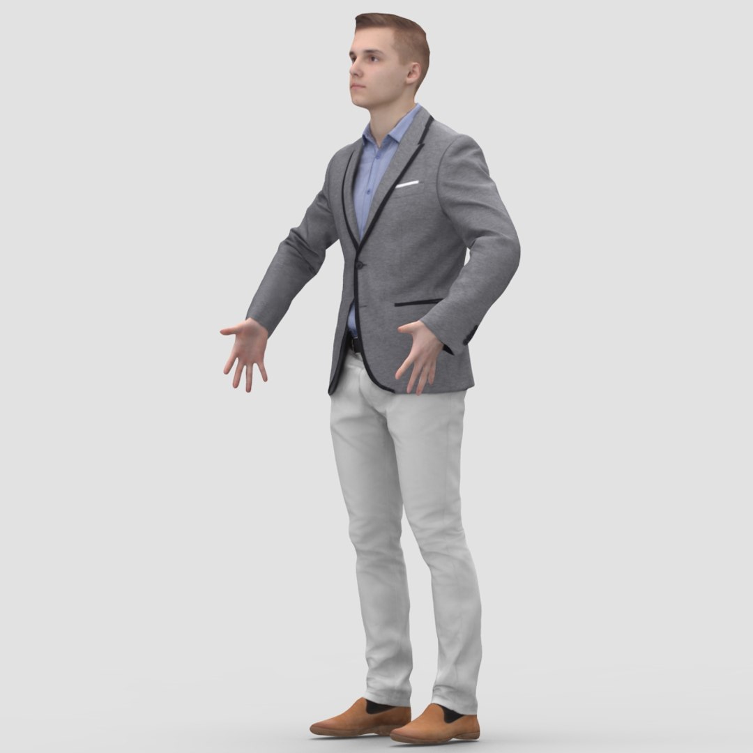 3ds Max Human Pose