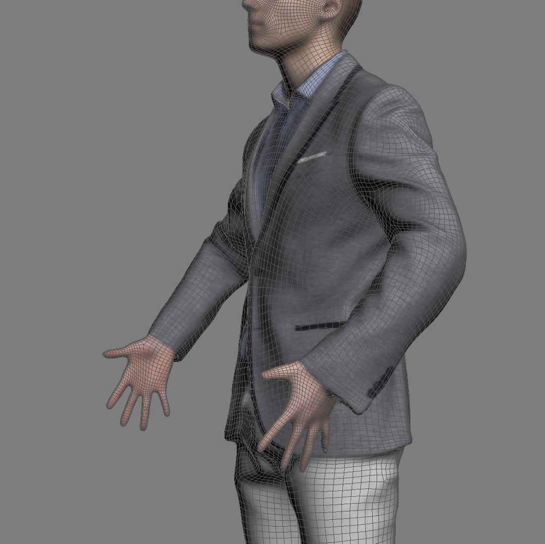 3ds Max Human Pose
