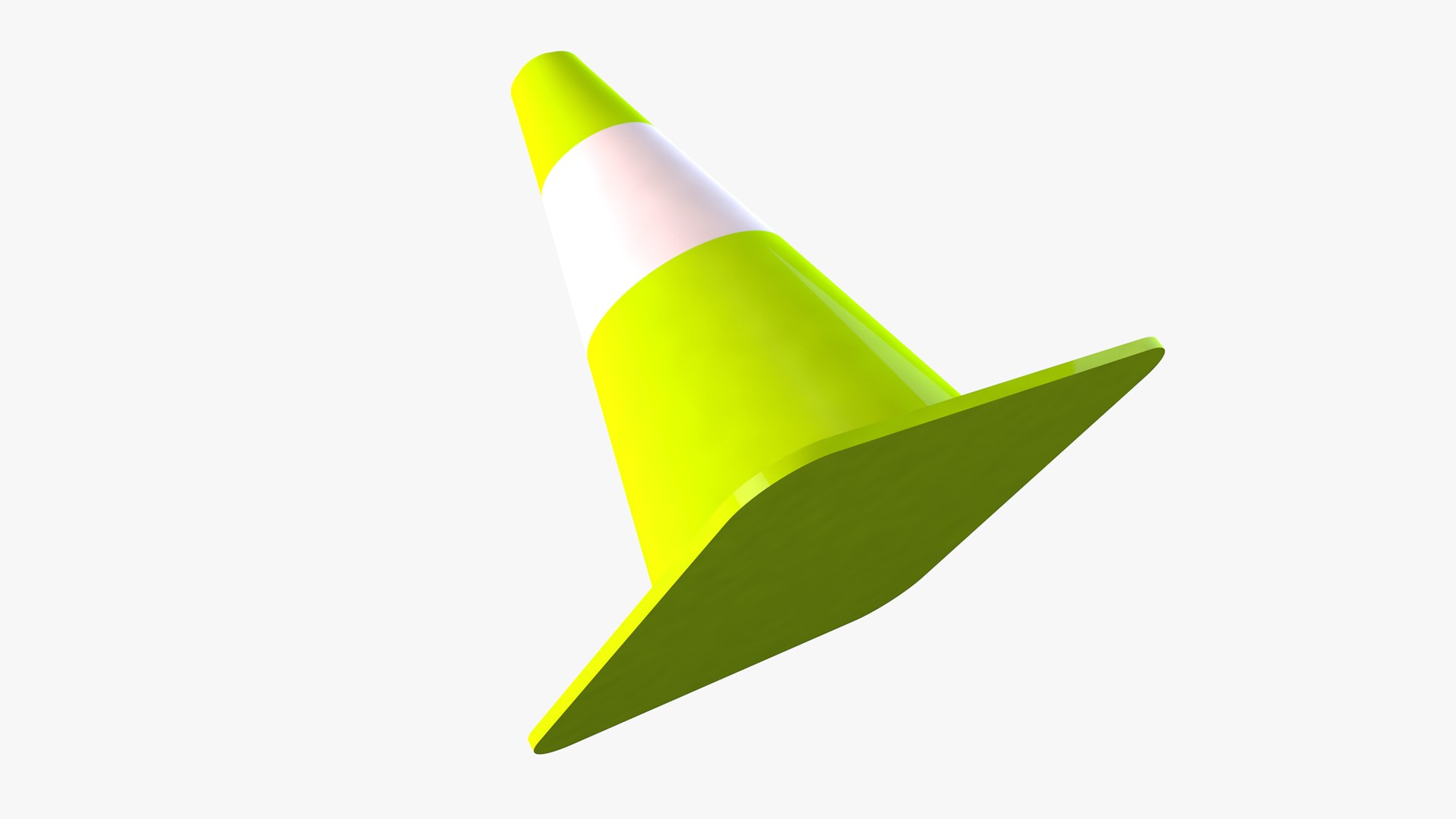 3D Green Cone - TurboSquid 1955834