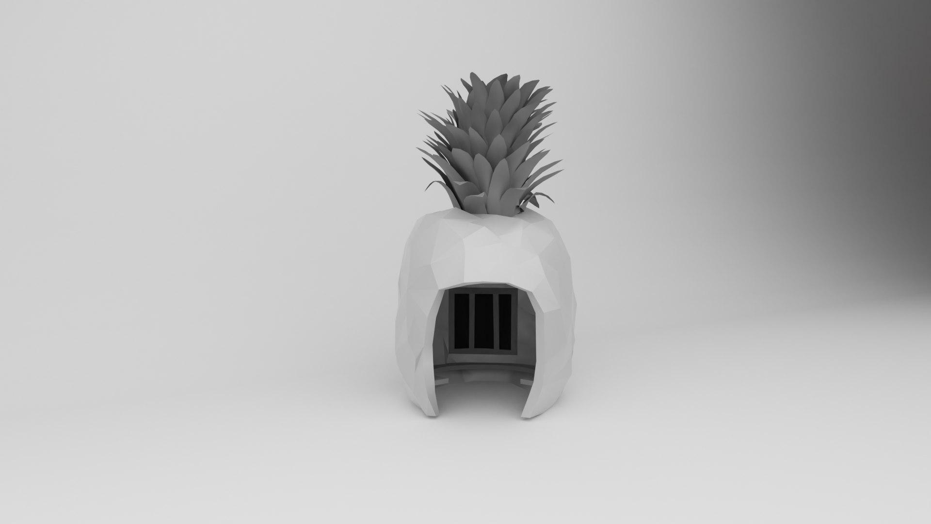 3D Pineapple House - TurboSquid 1496107